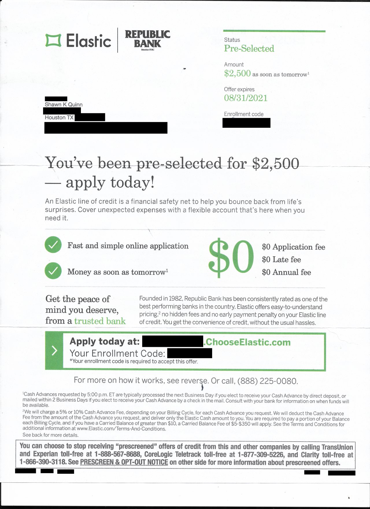 Elastic is not fantastic: a blatantly deceptive lender's advertisement ...